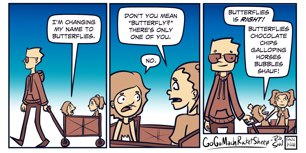 Middle names are important – GoGoMachRocketSheep