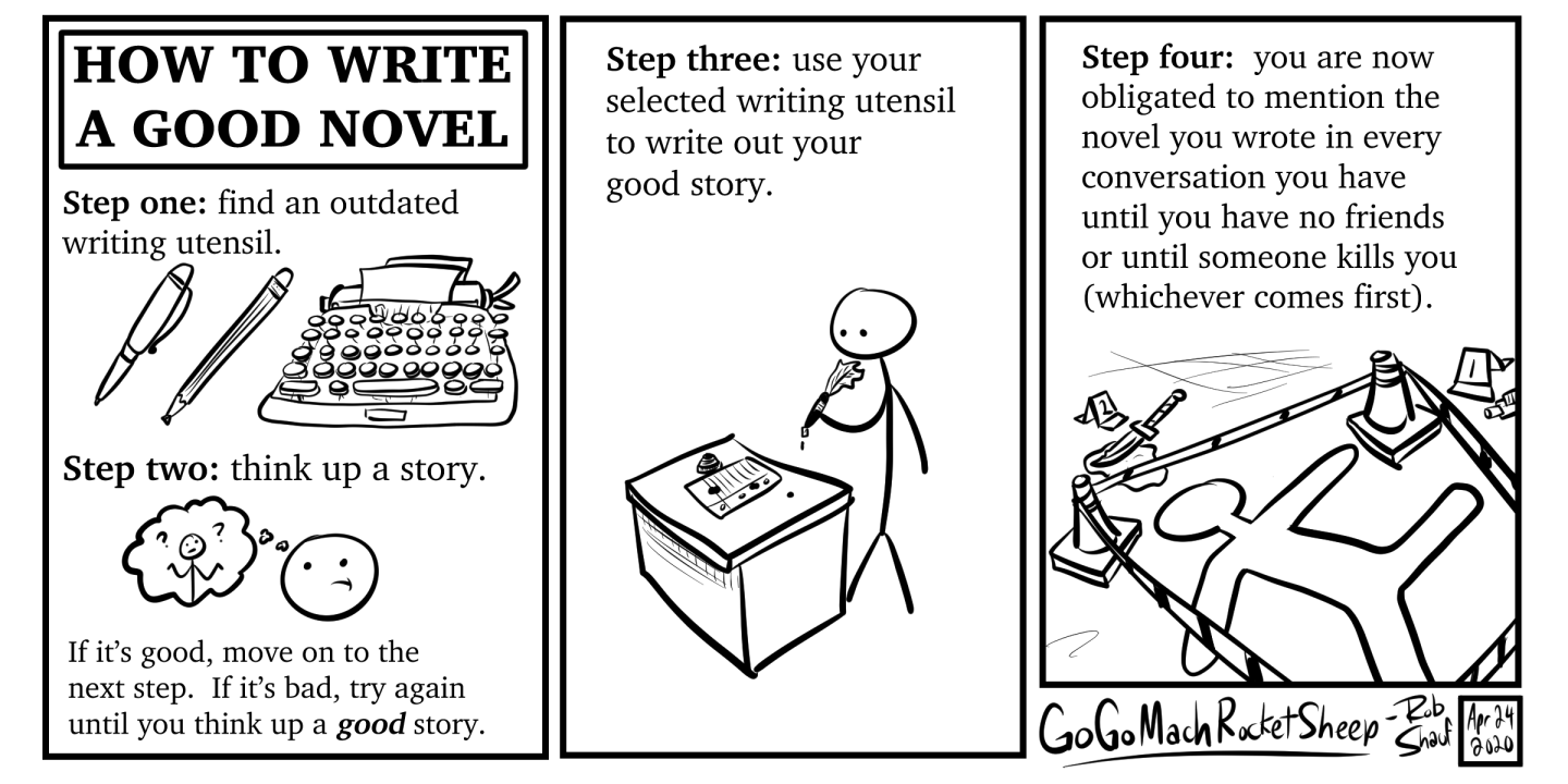 How to write a good novel